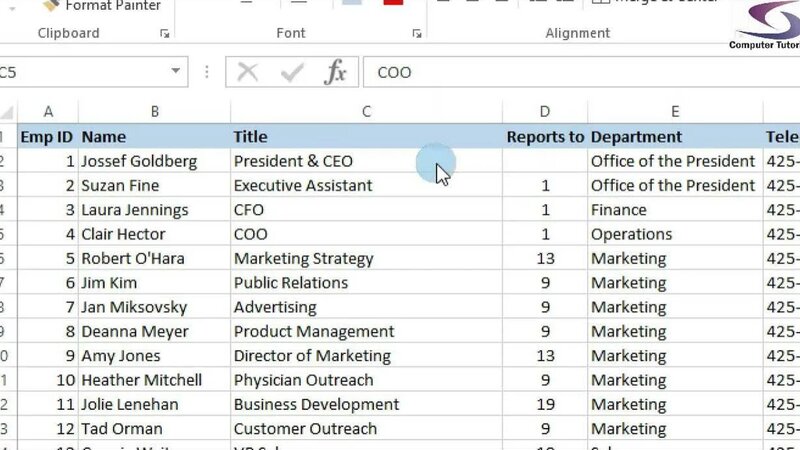 Create Organization Chart in Visio 2010 from Excel Spreadhsheet ...
