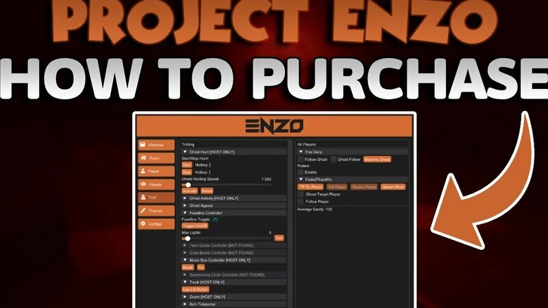 How To Purchase, Install and Use ENZO Premium For Phasmophobia | Become ...