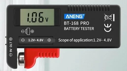 Тестер батареек Aneng BT 168 PRO. | Мужской досуг | Дзен - Смотреть ...