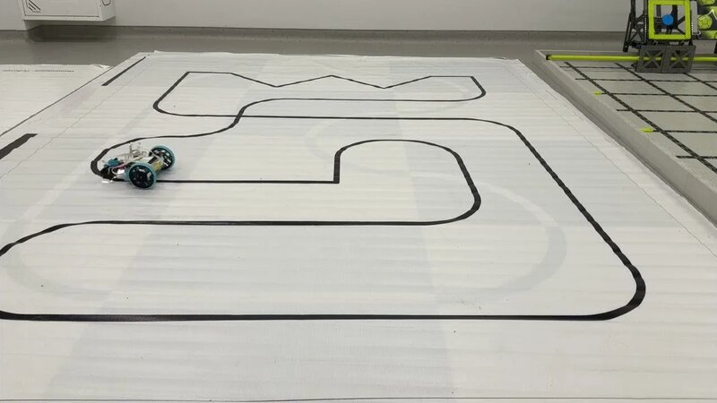 Spike Prime Line follower. Сызық бойымен жүру #spikeprime #робот # ...