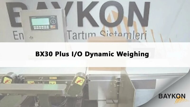 Baykon | BX30 Plus I/O Dynamic Weighing - Yandex Video aramada ...