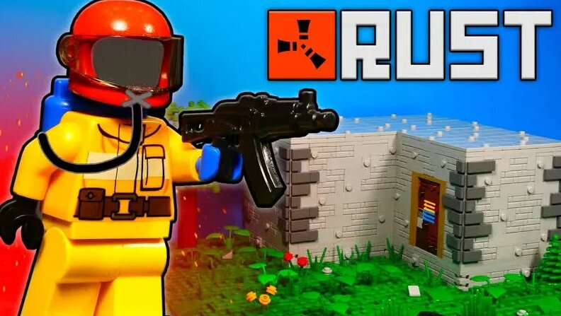 Сделал ИГРУ RUST из LEGO - Начало Выживания — Видео от Brick Fantasy ...