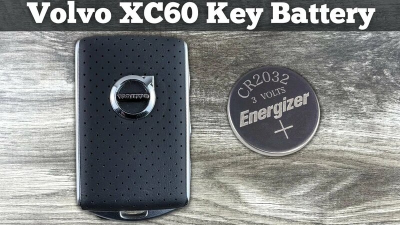 2018 - 2021 Volvo XC60 Remote Key Fob Battery Replacement - How To ...
