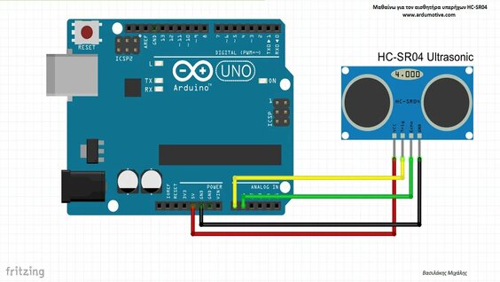 Ultrasonic sensor HC-SR04 test with Arduino - EroFound