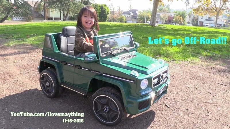 Ride-On Power Wheels Mercedes-Benz G63 AMG Drive Time Play Time at the ...