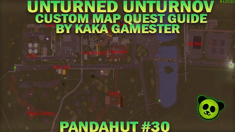Unturned Unturnov Pandahut #30 Custom map quest guide by KaKa Gamester ...