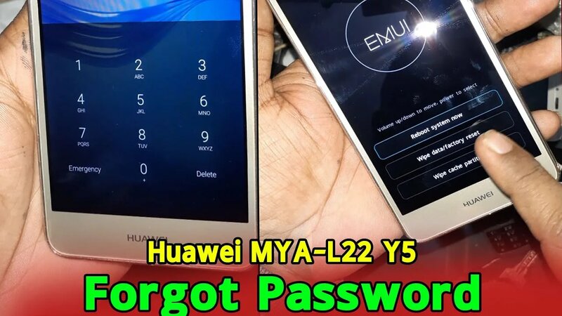 Huawei Y5 MYA- L22 forget password, Huawei MYA L22 Hard reset, How to ...