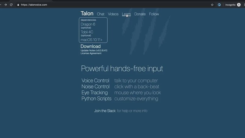 Talon Voice Control: basics - Смотреть онлайн в поиске Яндекса по Видео