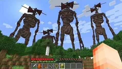 Я призвал сиреноголовых в своем мире в майнкрафт как призвать siren ...