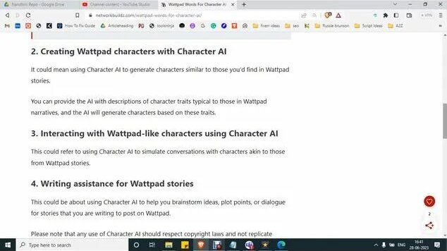 Wattpad Words for Character AI - Смотреть онлайн в поиске Яндекса по Видео