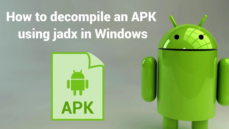 How to decompile an APK or DEX file using jadx in Windows - Смотреть ...