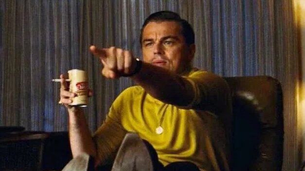 Leonardo DiCaprio Pointing | Meme Origin | Once Upon A Time in ...