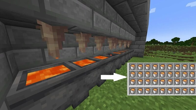 Unlimited Lava Source - Minecraft - Yandex Video aramada çevrimiçi izle