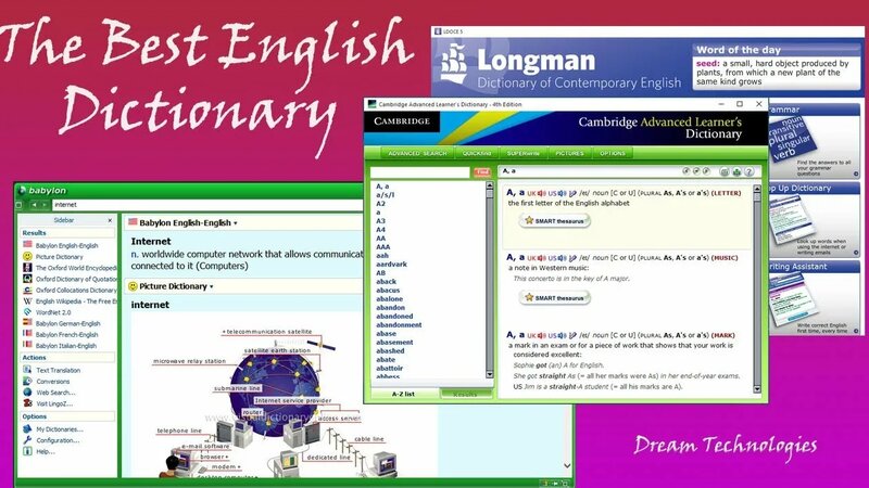 [Must Watch] Three Excellent English Dictionaries for Second Language ...