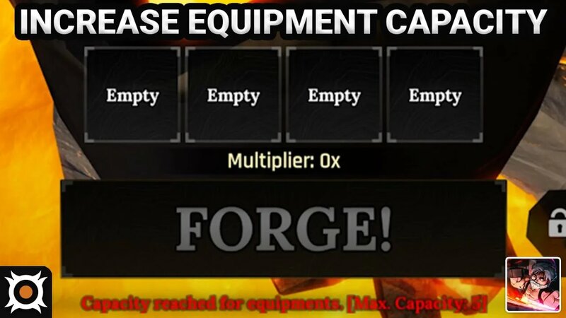 The Forge - How to Increase Equipment Capacity - Смотреть онлайн в ...