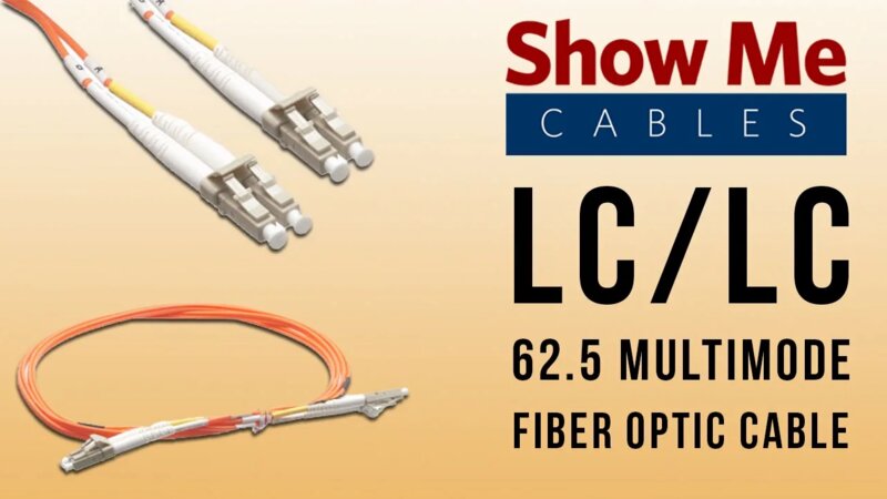 LC/LC 62.5/125 Multimode Duplex Fiber Patch Cable - OM1 - Yandex Video ...