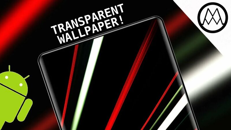 Insane Holographic AND Transparent Wallpapers for Android!