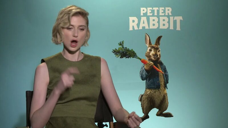 Peter Rabbit: Elizabeth Debicki "Mopsy" Official Movie Interview ...