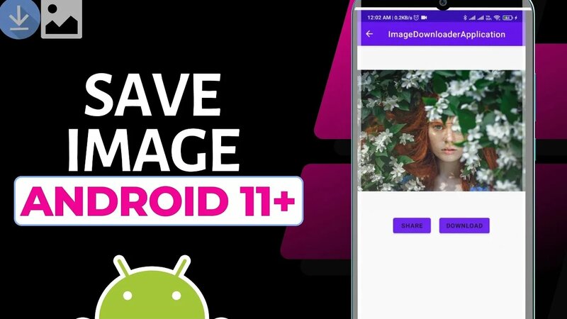 How To Save Image To Gallery in Android Studio || API 30+ || Android 11 ...