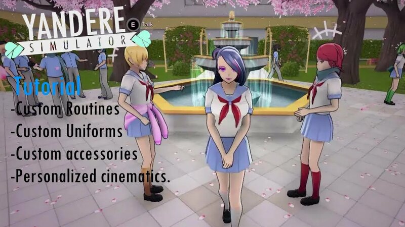Tutorial Yandere Simulator Custom Mode. - Yandex Video aramada ...