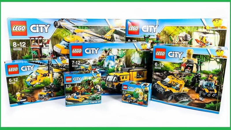 ALL LEGO City Jungle Explorers Sets Collection/Compilation - Смотреть ...