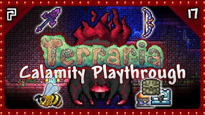 Lunarian Bow, Night's Ray & Dungeon Loot! | Terraria 1.3.4 Calamity Mod ...