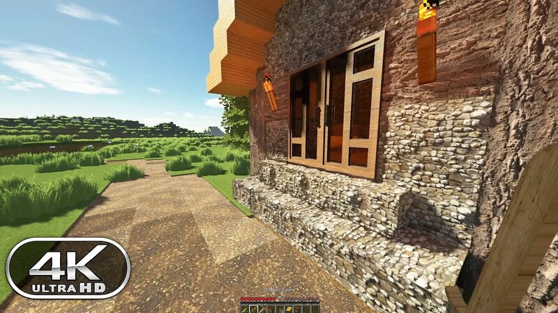 Minecraft 4K Ultra Graphics Gameplay - Minecraft 4K RTX 60FPS - Yandex ...
