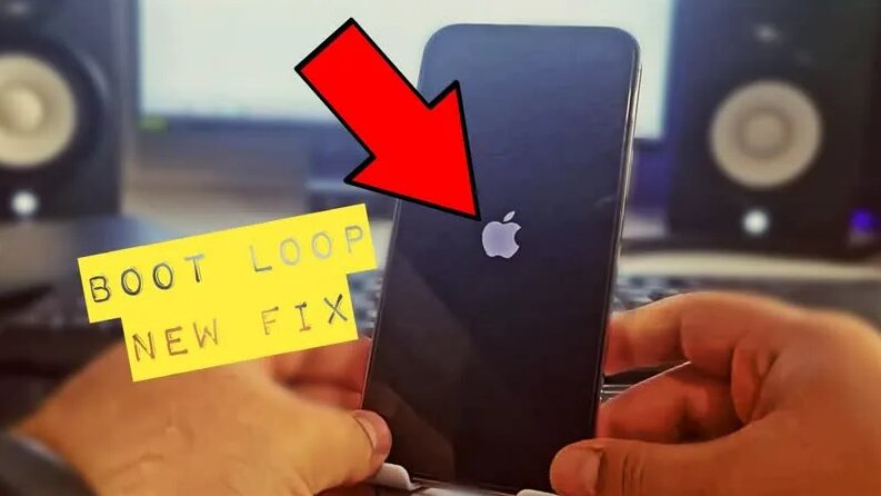 NEW FIX your iPhone Bootloop/Easier way on iPhone Boot Loop X, XR, XS ...
