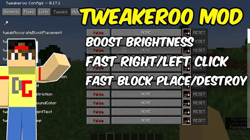 How to Install Tweakeroo Mod in Minecraft - Yandex Video aramada ...