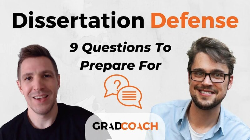Preparing For Your Dissertation Defense (Viva Voce): 9 Questions You ...