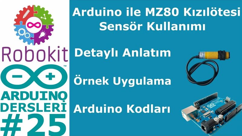 Arduino Tutorials #25 MZ80 Infrared Sensor Application (Object ...