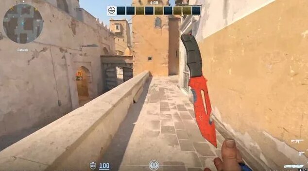 Counter strike 2 | Survival Knife Crimson Web Inspect and Animation ...