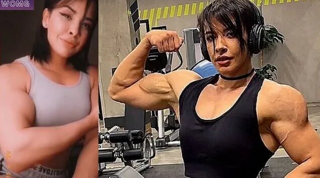Sweet Muscle Girls Comparison Fbb flexing ripped Muscles / Female ...