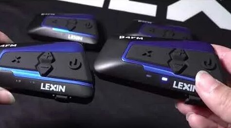 Lexin B4FM 4 WAY Pairing (with X icon button and USB-C connector ...