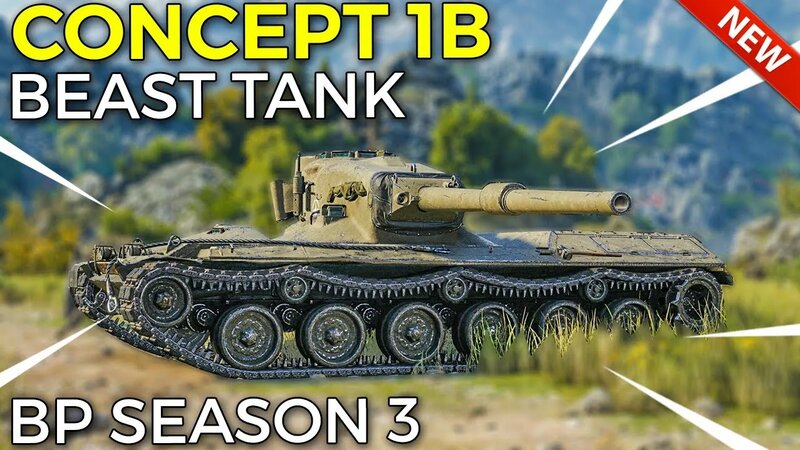 Concept 1Beast + BP Season 3 + Winners! | World of Tanks Concept 1B ...