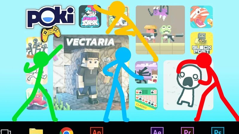 MORE Stick Figure Browser Games?!? | Poki - Смотреть онлайн в поиске ...