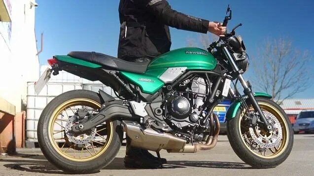 Kawasaki Z650rs | New Custom Exhaust and Final Mods - Смотреть онлайн в ...