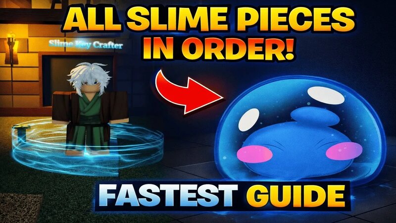 How To Find ALL 7 Slime Pieces in Order! | All 7 Slime Piece Locations ...