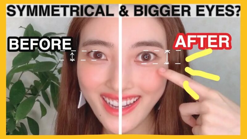 Big Eyes Exercise (Fast Results) | Massage to Make your Eyes ...