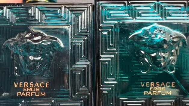 Fake vs Real Versace Eros Parfum 100 ml Perfume / How To Spot Fake ...