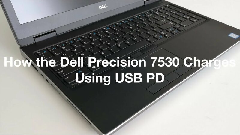 How the Dell Precision 7530 Charges with Different Dell USB PD ...