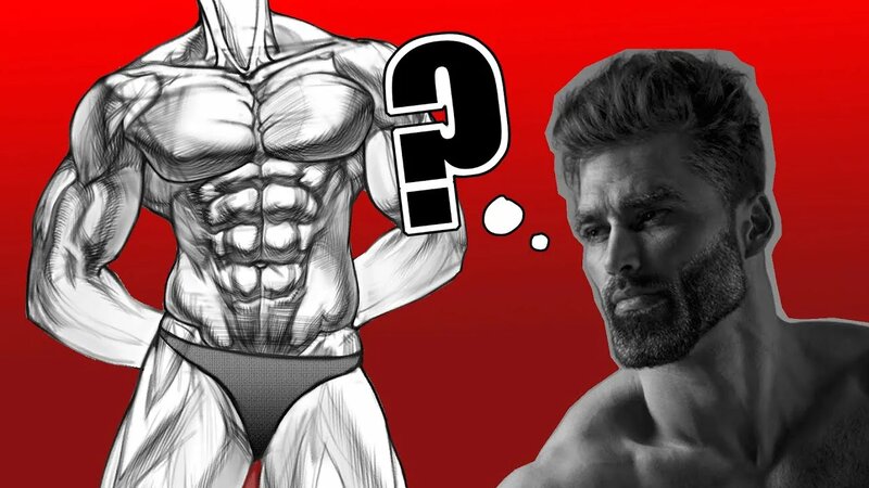 How to draw Giga Chad? | STEP-BY-STEP Tutorial - Yandex Video aramada ...