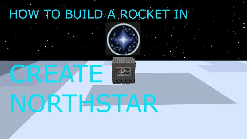 How to make a rocket in the create North Star mod (tutorial) - Смотреть ...