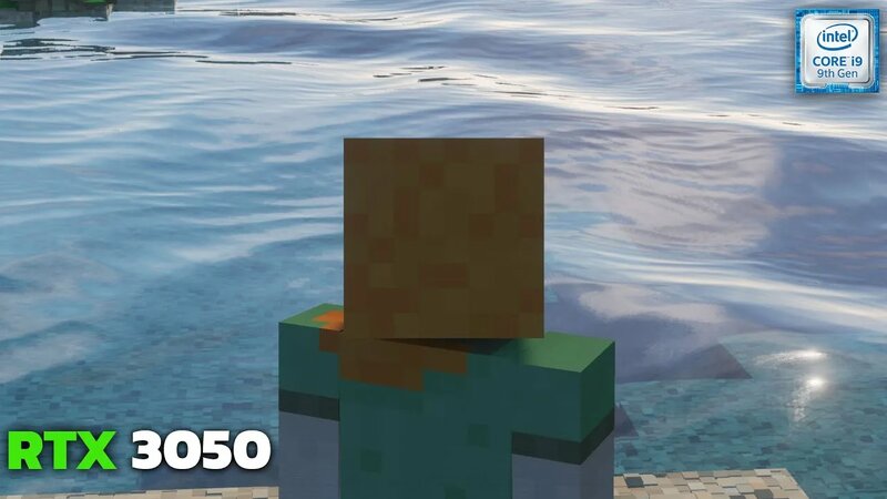 RTX 3050 8GB Minecraft Shaders (i9 9900k)