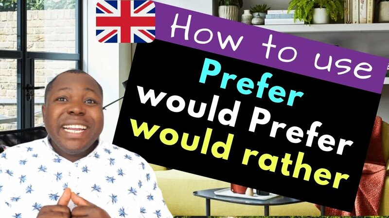 What is the difference between Prefer and would prefer - Expressing ...