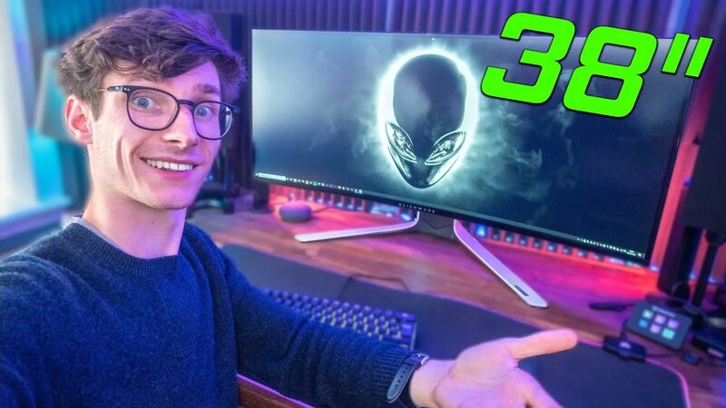 38" Ultrawide IS Crazy BIG - Alienware Aw3821dw Gaming Monitor Review!