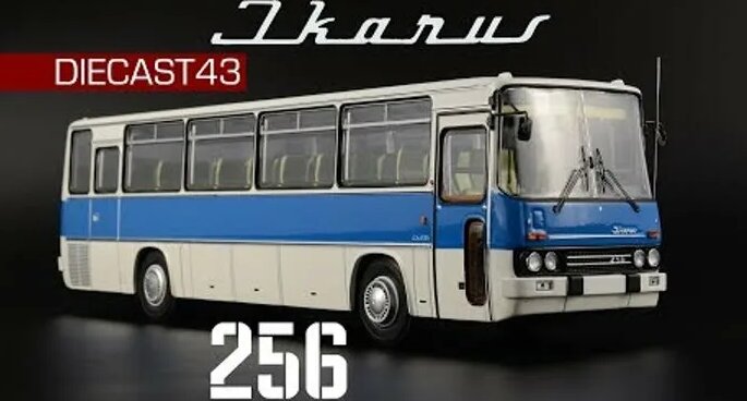 Видео Ikarus 256.51 | Classicbus | Масштабная модель автобуса Икарус ...
