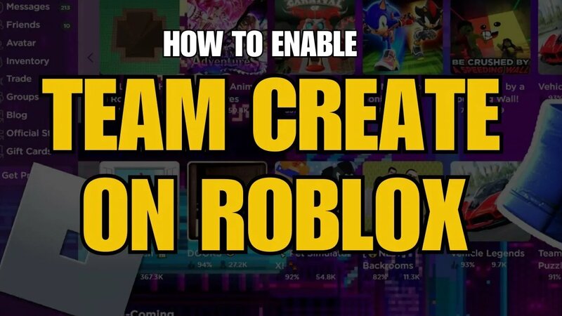 How to Enable Team Create in Roblox Studio | Work Together on Roblox ...