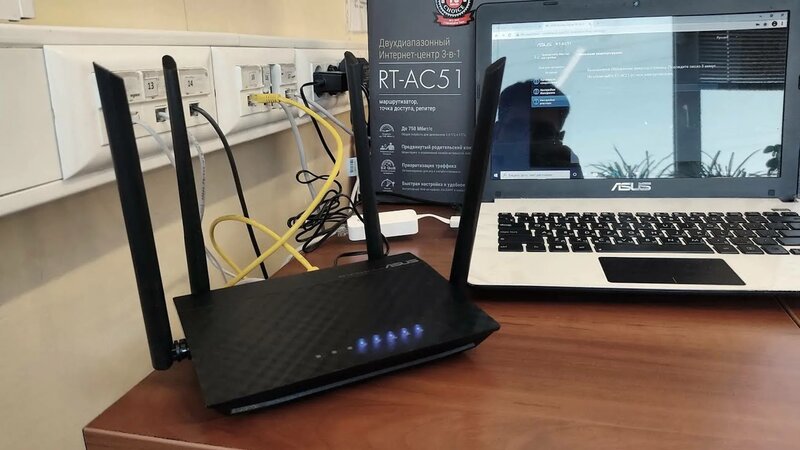 Wi-Fi роутер ASUS RT-AC51, распаковка и настройка PPPoE - Смотреть ...