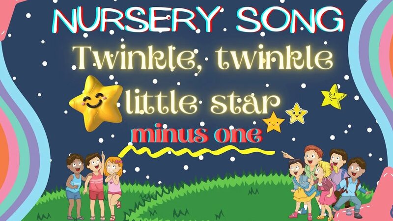 Twinkle twinkle little star minus one || karaoke || piano version ...